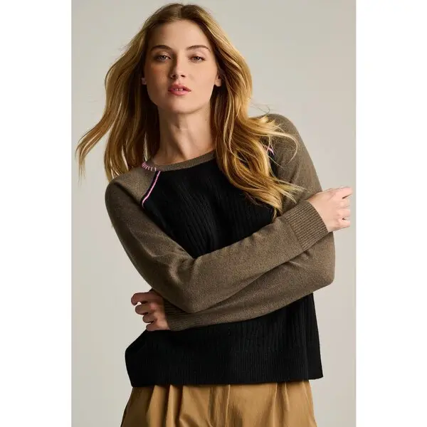 Lisa Todd Block Out Cashmere Sweater