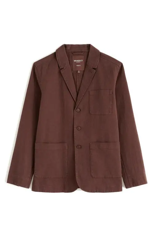 SEASALT CORNWALL Tollgate Herringbone Jacket