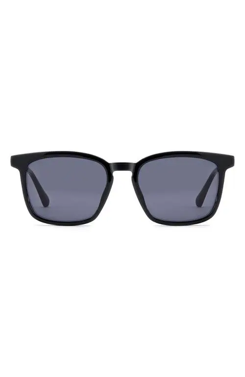 Fossil 53mm Panthos Square Sunglasses - Black/grey