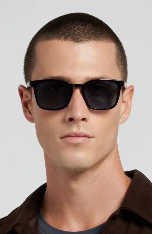 Fossil Panthos Square Sunglasses - Black/grey