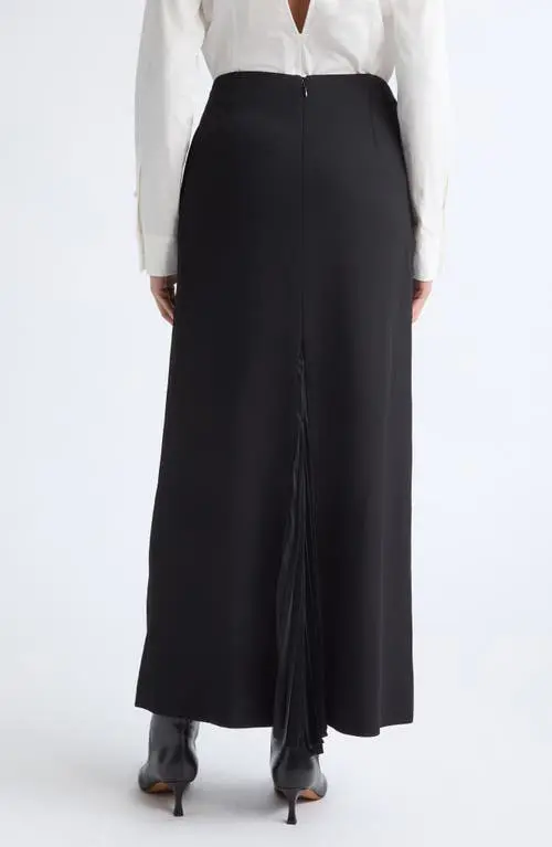 JIL SANDER Virgin Wool Maxi Skirt