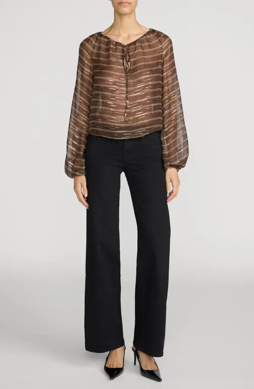 FRAME Le Slim Palazzo Jeans