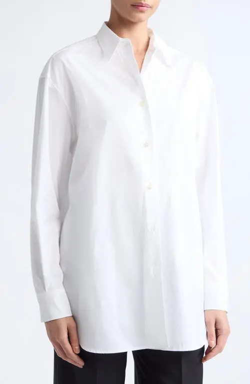 JIL SANDER Cotton Oversized Shirt