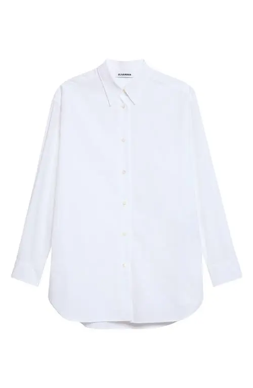 JIL SANDER Cotton Oversized Shirt