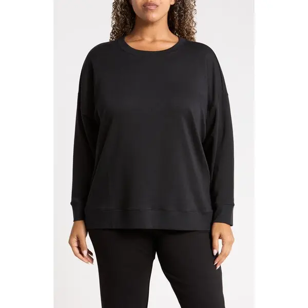 Eileen Fisher Long Crewneck Sweatshirt