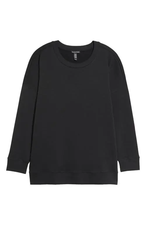 Eileen Fisher Long Crewneck Sweatshirt