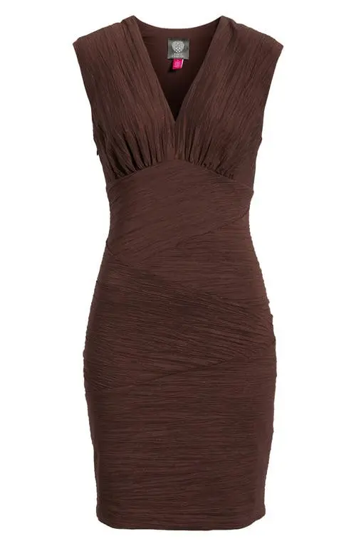 Vince Camuto Textured Body-con Dress