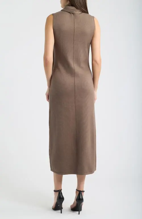 Vince Camuto Scarf Neck Sweater Dress