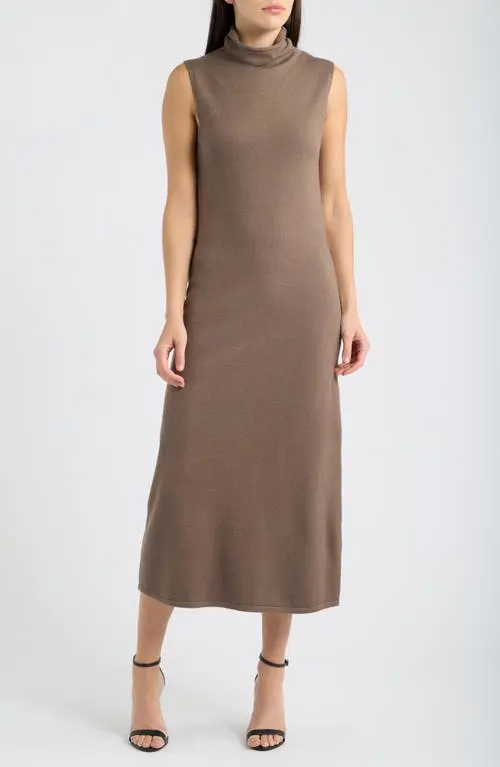 Vince Camuto Scarf Neck Sweater Dress