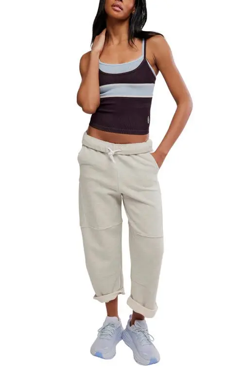 Free People All Clear Rib Tank - Chocolate Combo