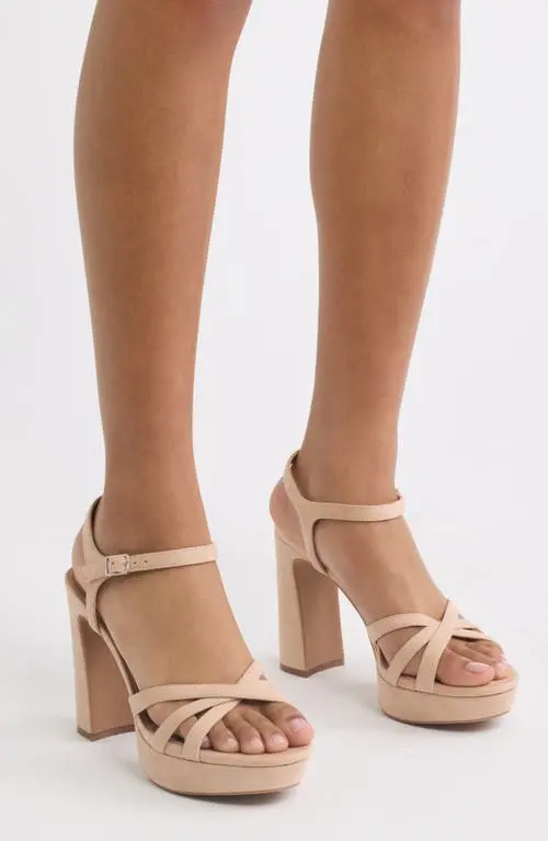 Bp. Nova Platform Sandal - Tan Light