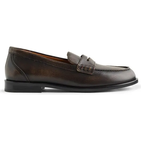 Madewell Grayson Penny Loafer - True Black Multi