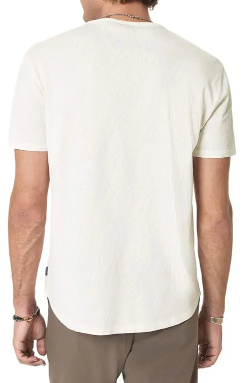 John Varvatos Mooney Textured Organic Cotton T-shirt