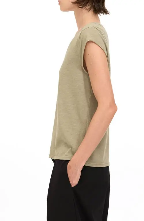 PROJECT SOCIAL T Canyon V-neck T-shirt - Olive