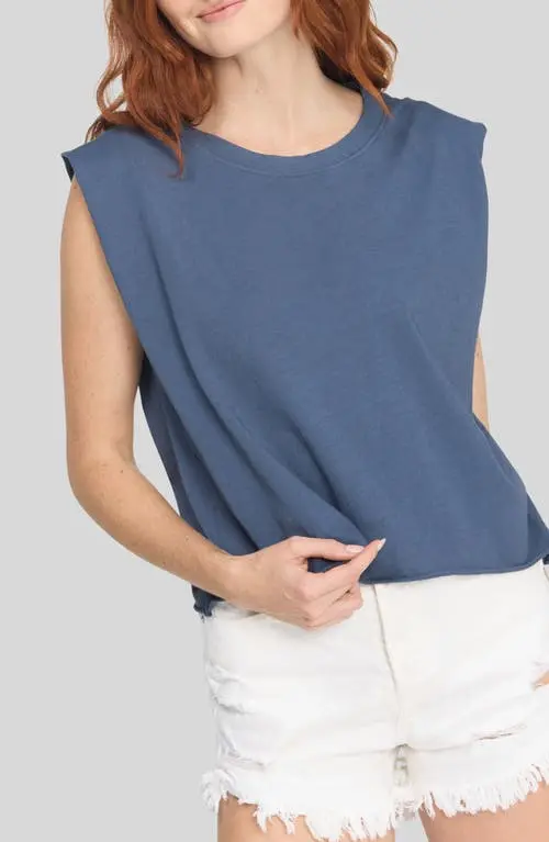 PROJECT SOCIAL T Belzo Muscle Tank - Deep Indigo