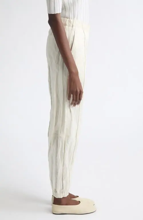 NACKIYE Topkapi Tapered Trousers With Elasticized Cuffs
