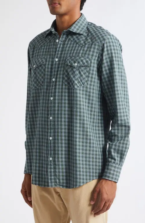 Massimo Alba Genova Stripe Cotton Button-up Shirt