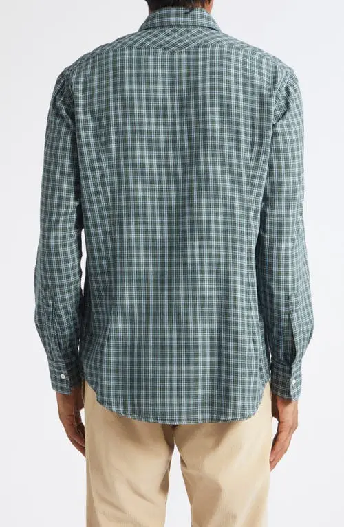 Massimo Alba Genova Stripe Cotton Button-up Shirt