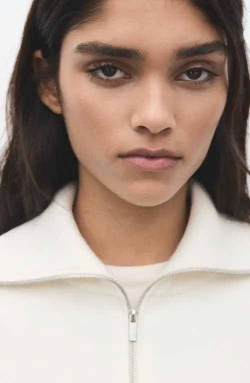 Mango Bicolour High Collar Sweater