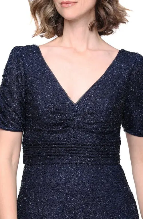 Alex Evenings Sequin Empire Waist Gown