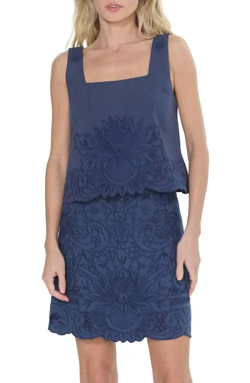 CIEBON Rhea Embroidered Cotton Tank