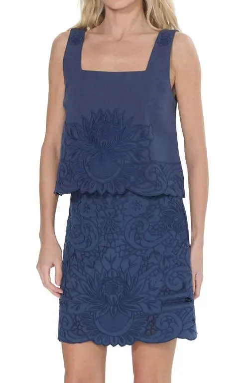 CIEBON Rhea Embroidered Cotton Tank