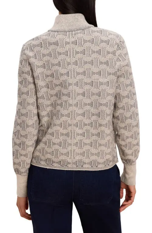 NIC+ZOE Dapper Swirl Knit Jacket