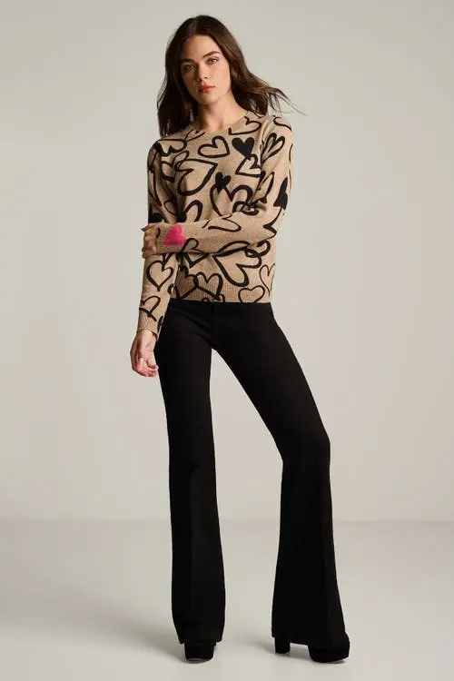 Lisa Todd Love Cashmere Heart Sweater