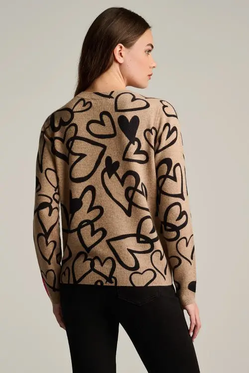 Lisa Todd Love Cashmere Heart Sweater