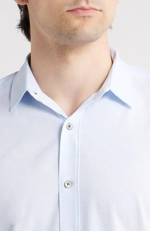 W.R.K Trim Fit Short Sleeve Performance Button-up Shirt