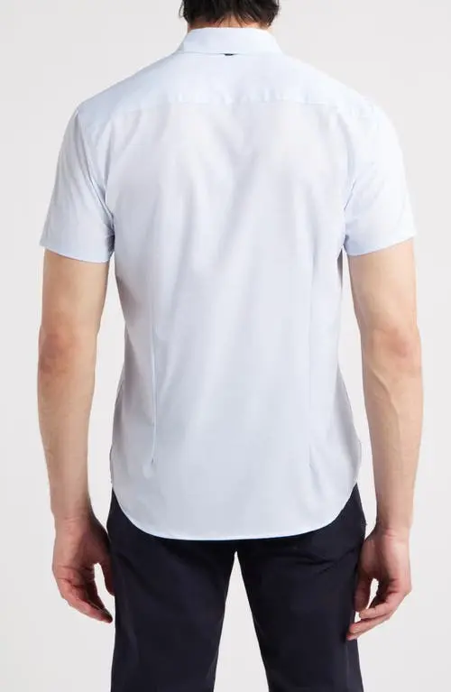 W.R.K Trim Fit Short Sleeve Performance Button-up Shirt