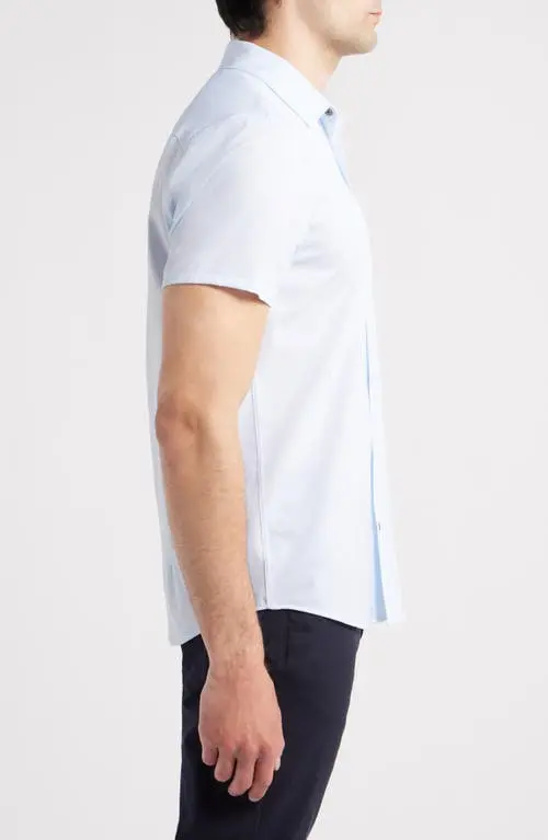 W.R.K Trim Fit Short Sleeve Performance Button-up Shirt