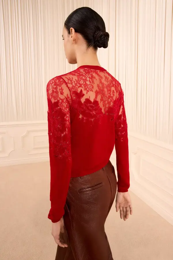 Ulla Johnson Talia Lace Cardigan