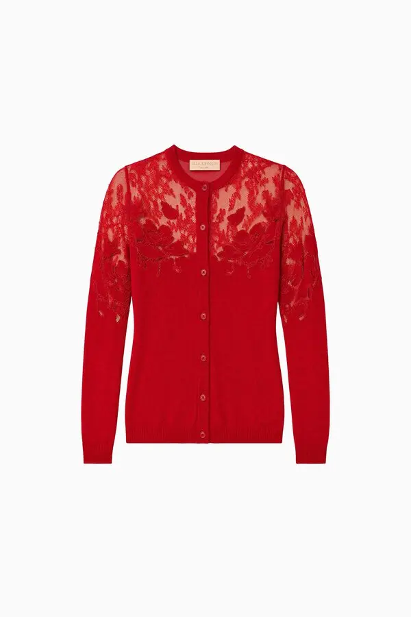 Ulla Johnson Talia Lace Cardigan
