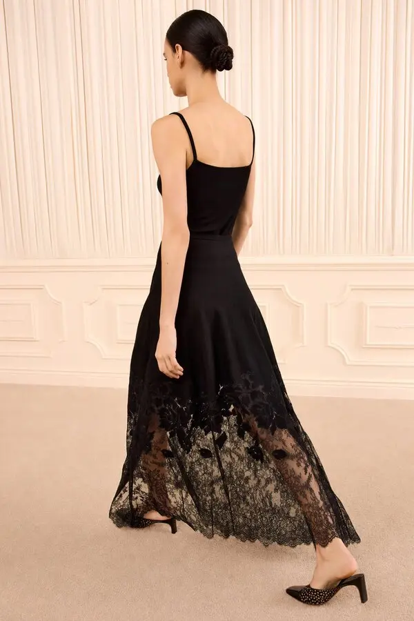 Ulla Johnson Josina Lace Midi Skirt