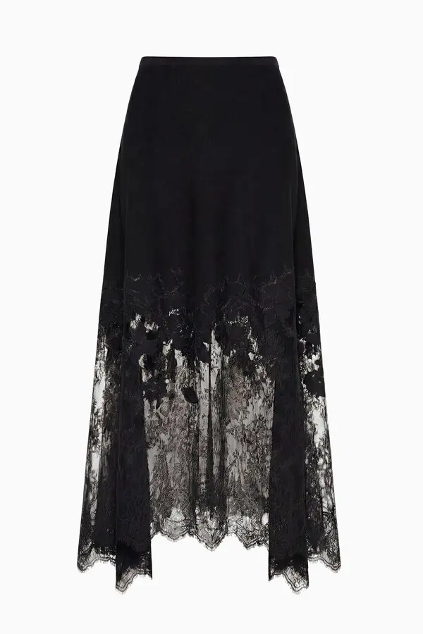 Ulla Johnson Josina Lace Midi Skirt