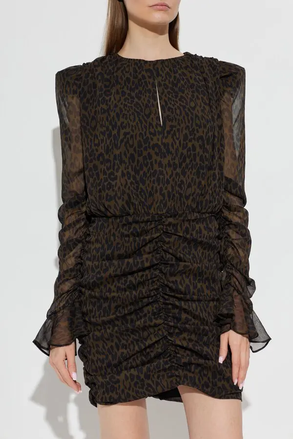 ROTATE BY BIRGER CHRISTENSEN Dress With Ruching