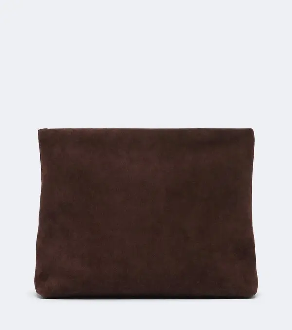 NILI LOTAN Jerry Suede Clutch