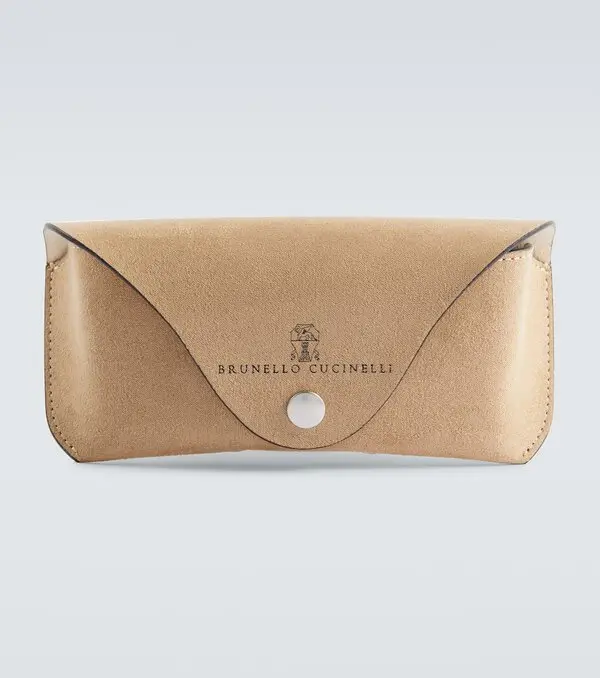 Brunello Cucinelli Jarama Rectangular Sunglasses