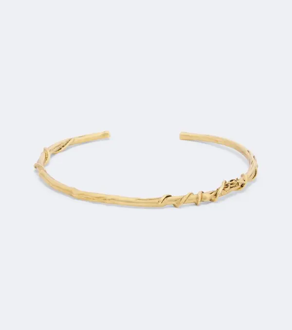 Saint Laurent Cassandre Necklace - Gold