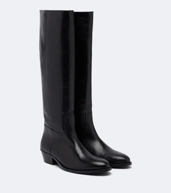 JUDE Leather Knee-high Boots