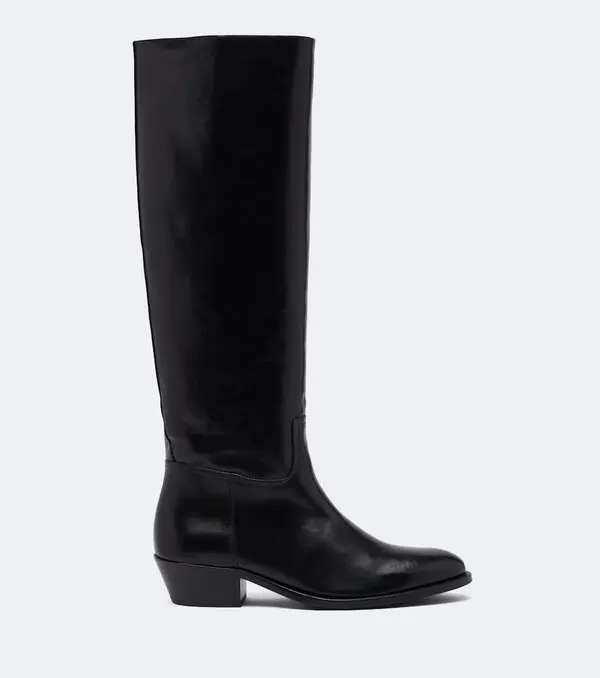 JUDE Leather Knee-high Boots