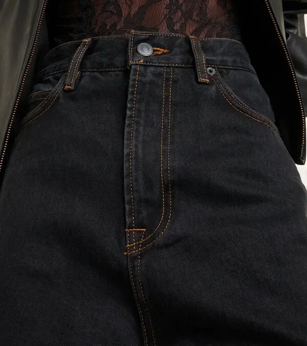 Wardrobe.NYC High-rise Straight Jeans