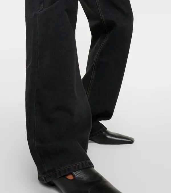 Wardrobe.NYC High-rise Straight Jeans
