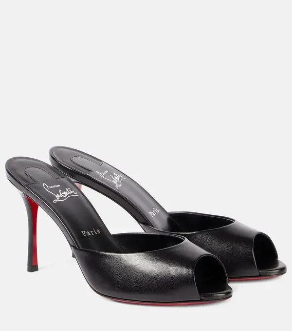 CHRISTIAN LOUBOUTIN Me Dolly Leather Mules