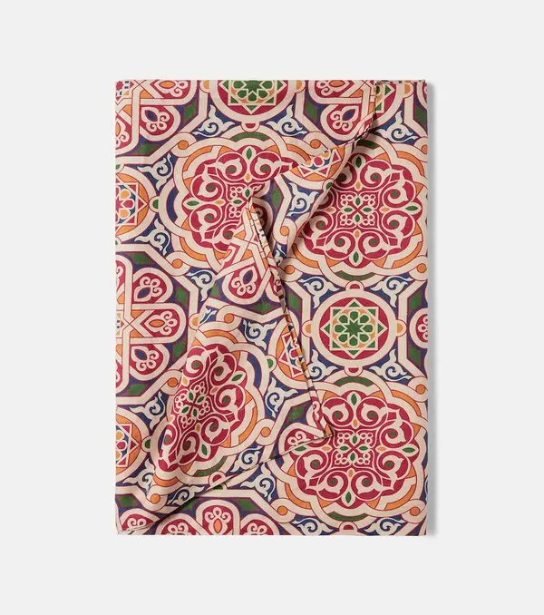 CABANA Catalina Printed Linen Tablecloth