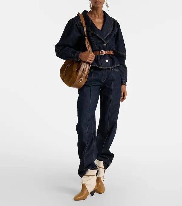 Isabel Marant Étoile Drolane High-rise Straight Jeans
