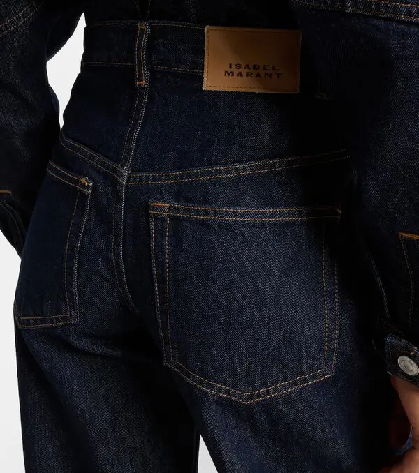 Isabel Marant Étoile Drolane High-rise Straight Jeans
