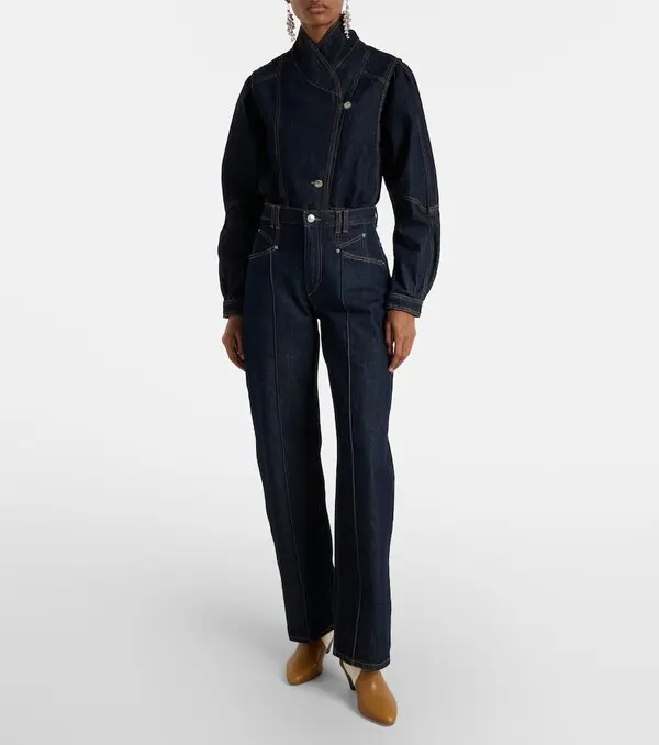 Isabel Marant Étoile Drolane High-rise Straight Jeans