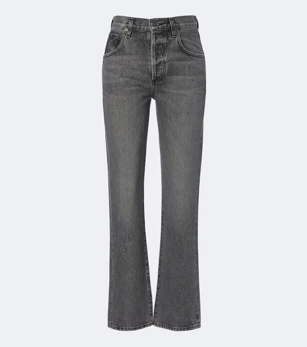 Citizens Of Humanity 90s French Cropped Straight Leg Jeans